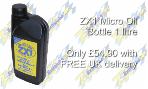 Extralube ZX1 Micro Oil Metal Treatment - Extralube-ZX1.com